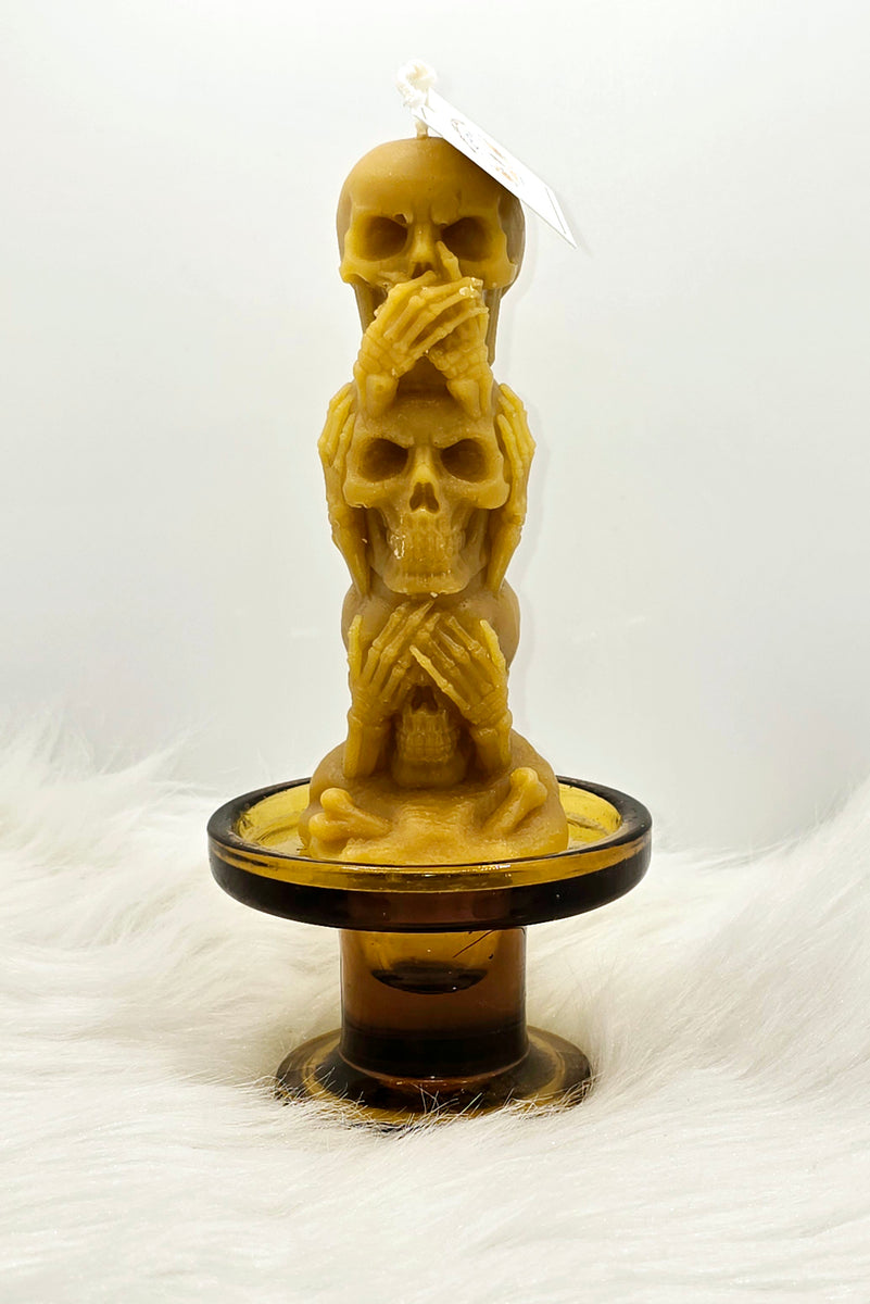 Three Headed Skull – Miss Bee Haven